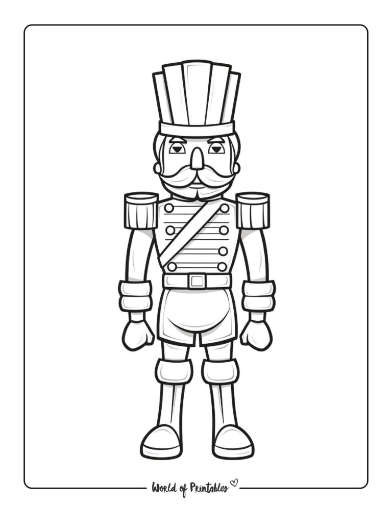 Nutcracker Coloring Pages - World of Printables