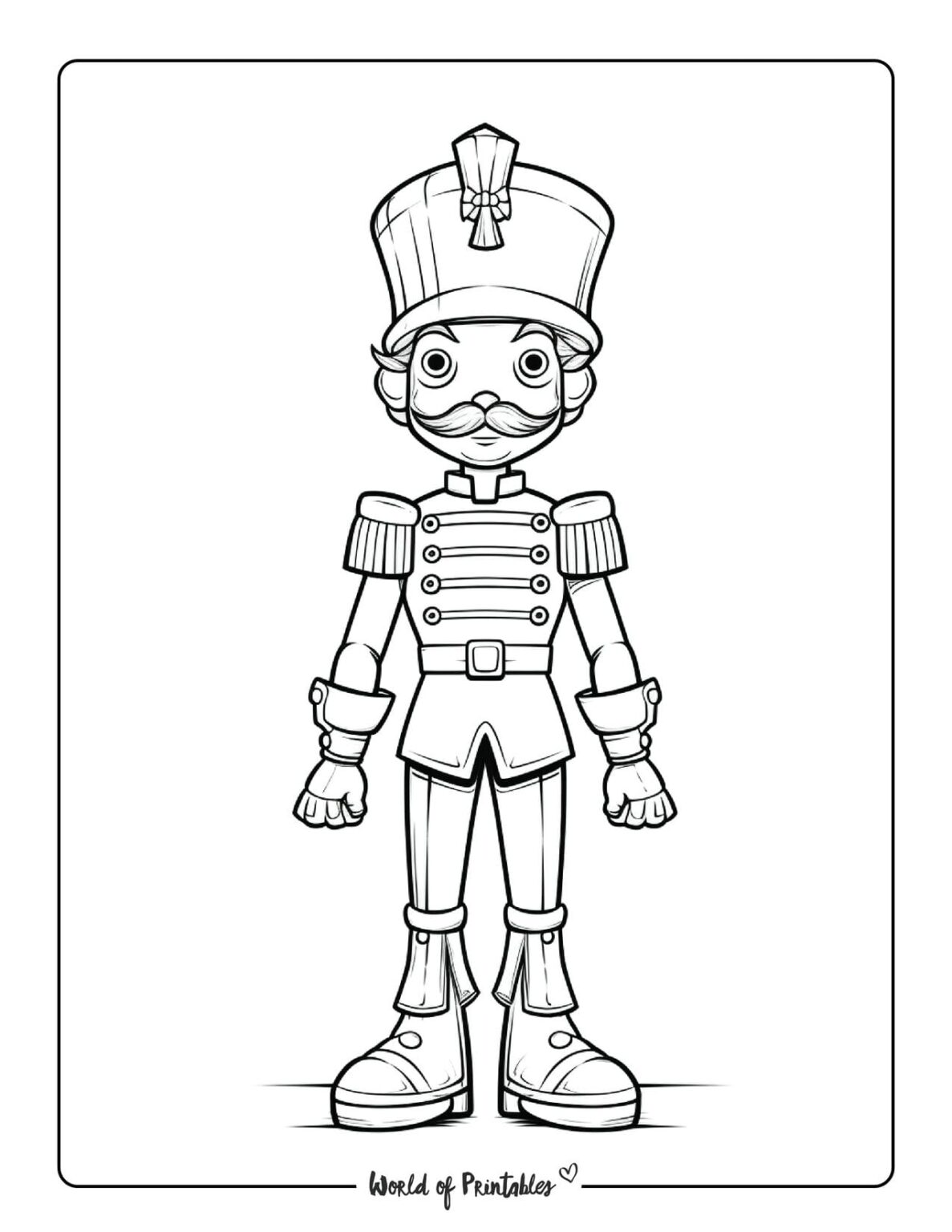 Nutcracker Coloring Pages - World of Printables