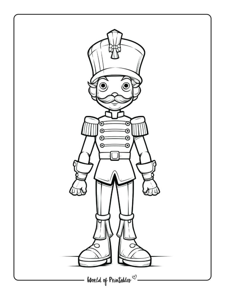 Nutcracker Coloring Pages - World of Printables