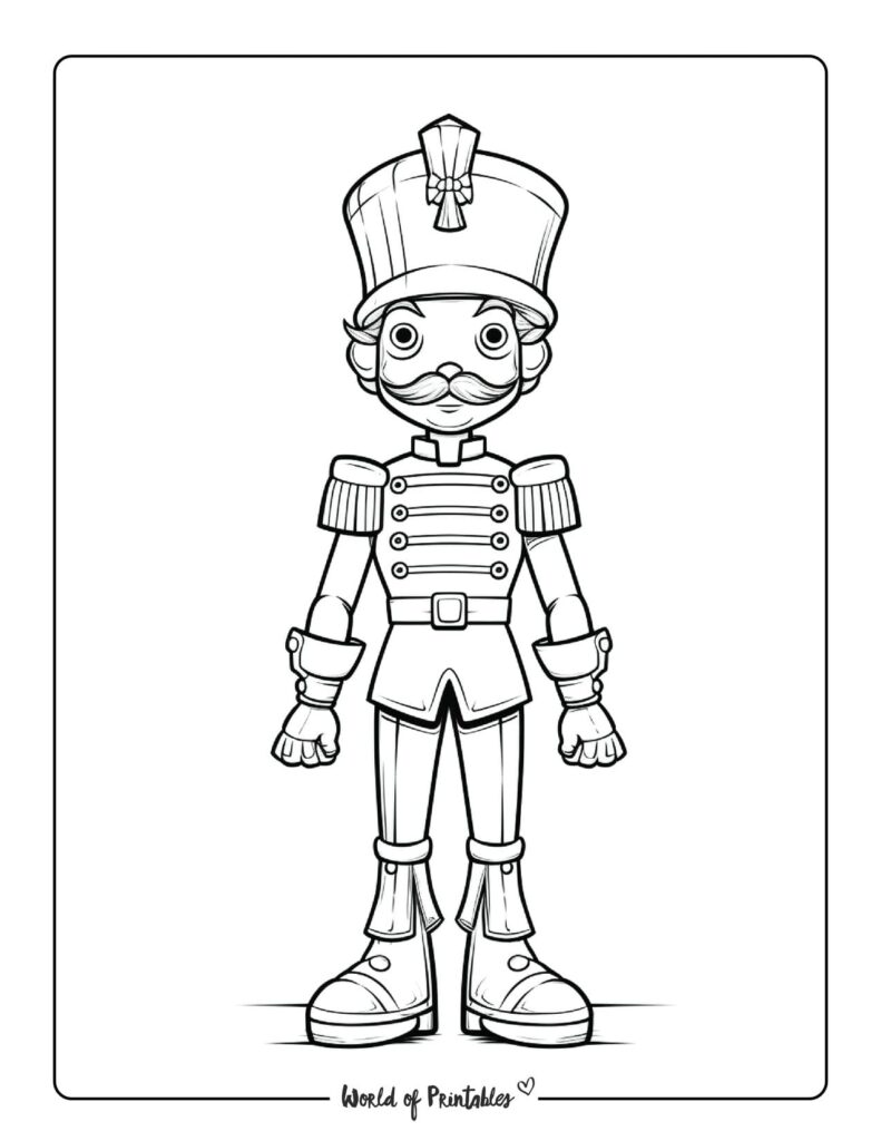 Nutcracker Coloring Pages - World of Printables