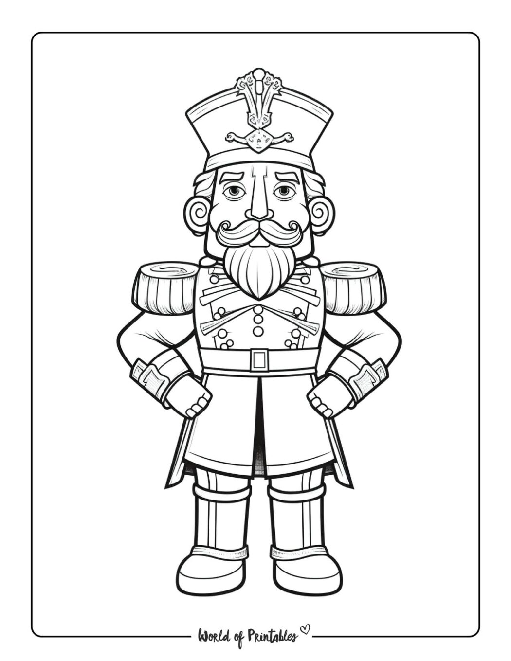 Nutcracker Coloring Pages - World of Printables