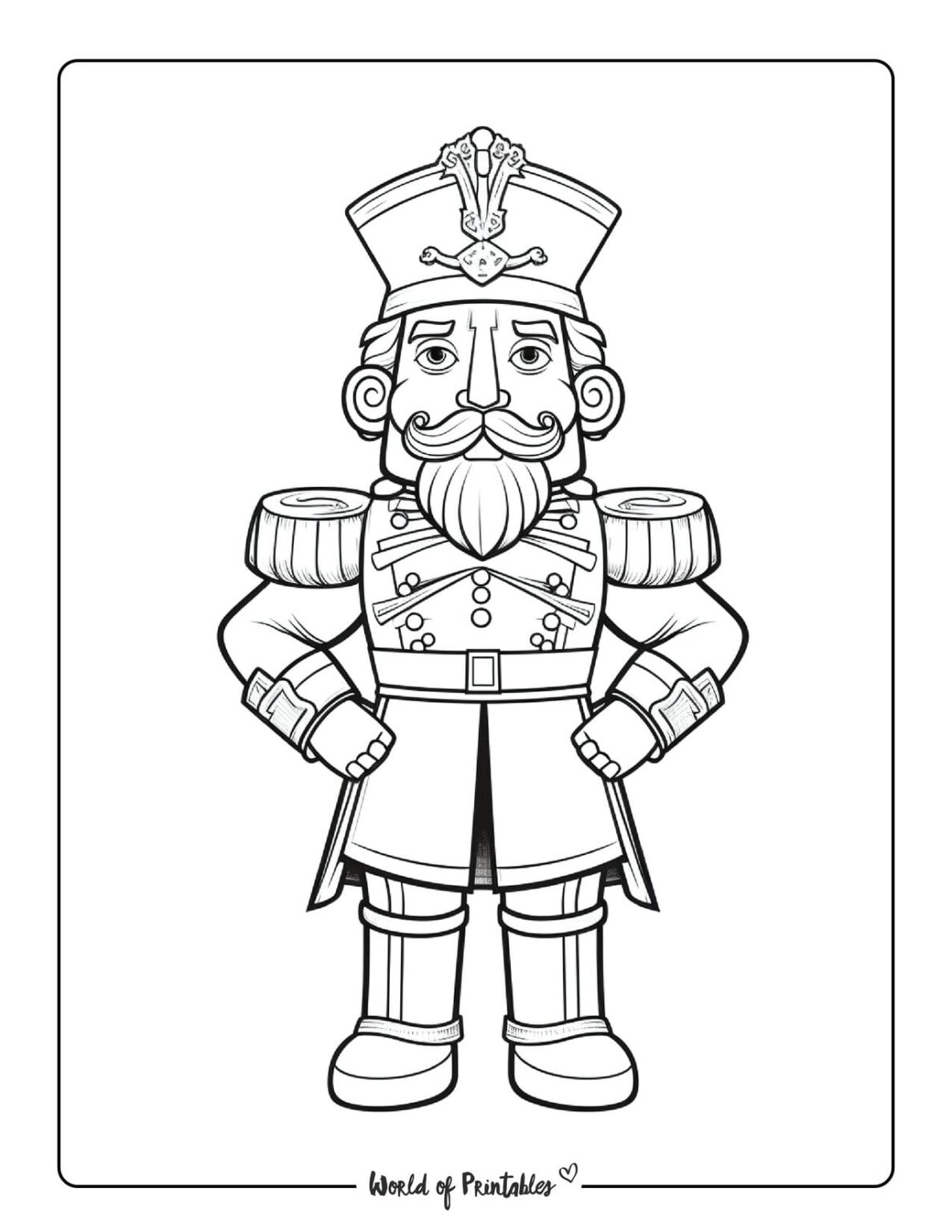 Nutcracker Coloring Pages - World of Printables