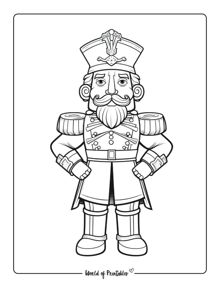 Nutcracker Coloring Pages - World of Printables