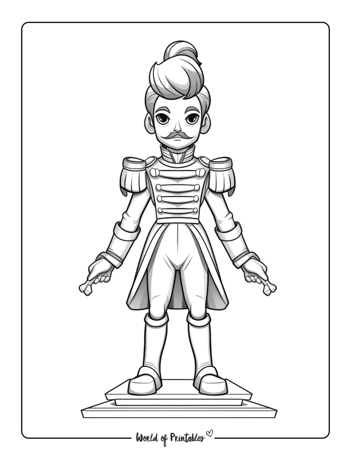 Nutcracker Coloring Pages - World of Printables