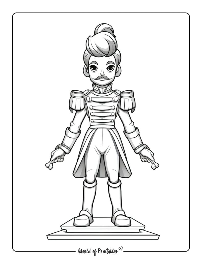 Nutcracker Coloring Pages - World of Printables