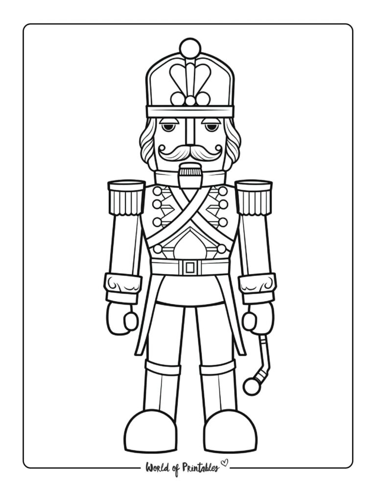 Nutcracker Coloring Pages - World of Printables