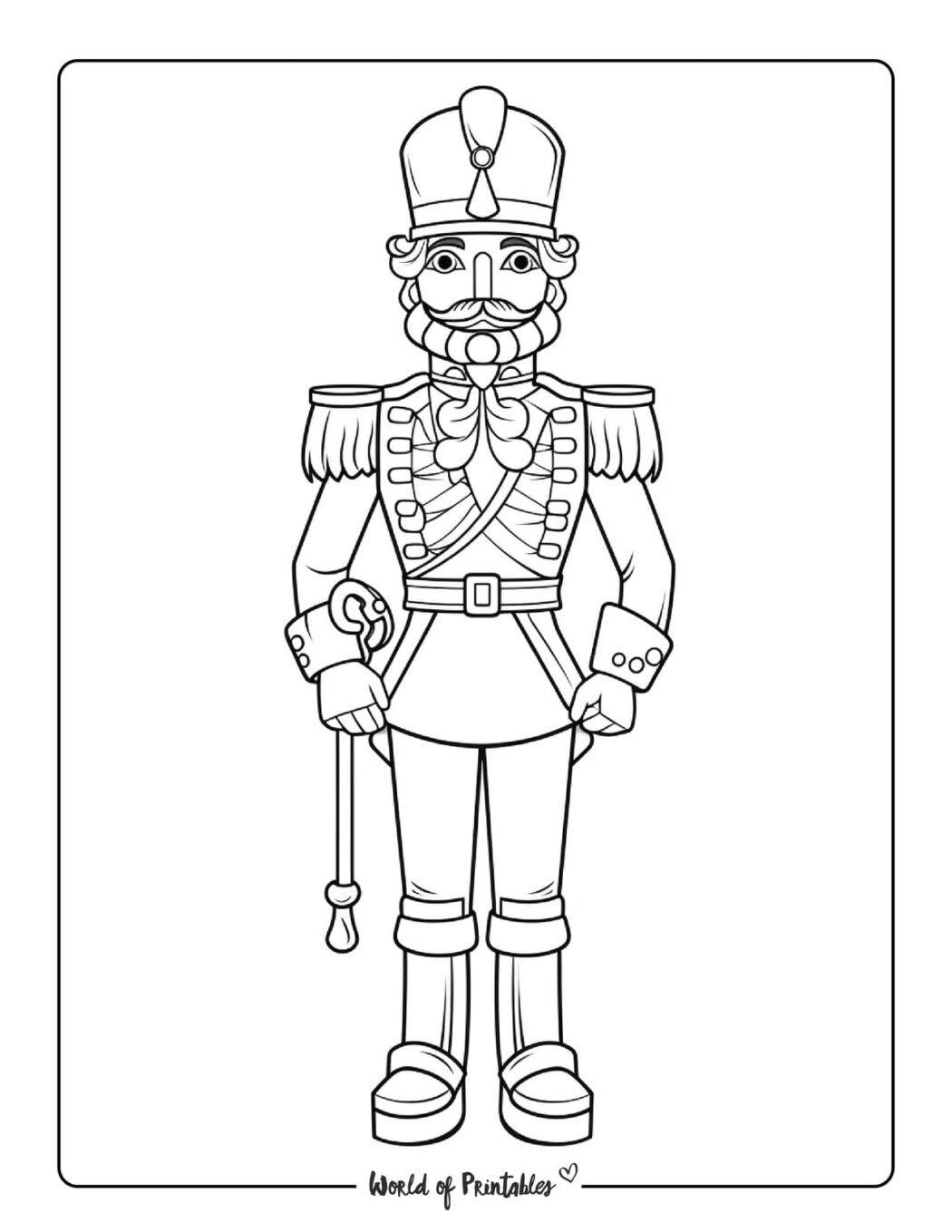 Nutcracker Coloring Pages - World of Printables
