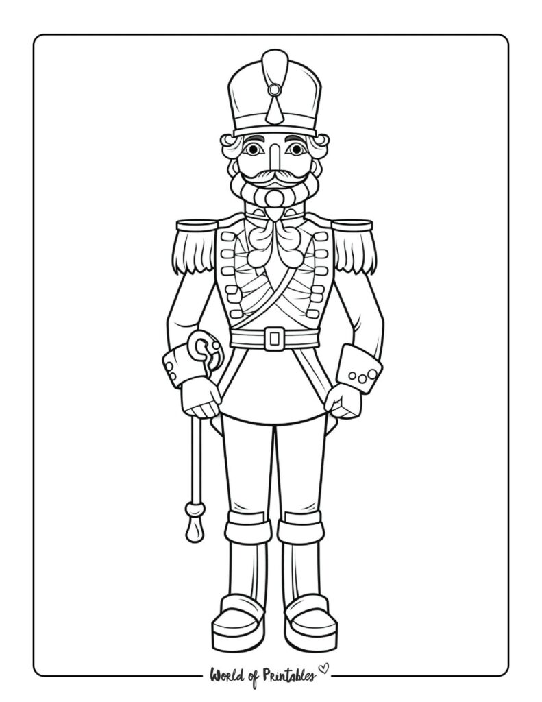 Nutcracker Coloring Pages - World of Printables