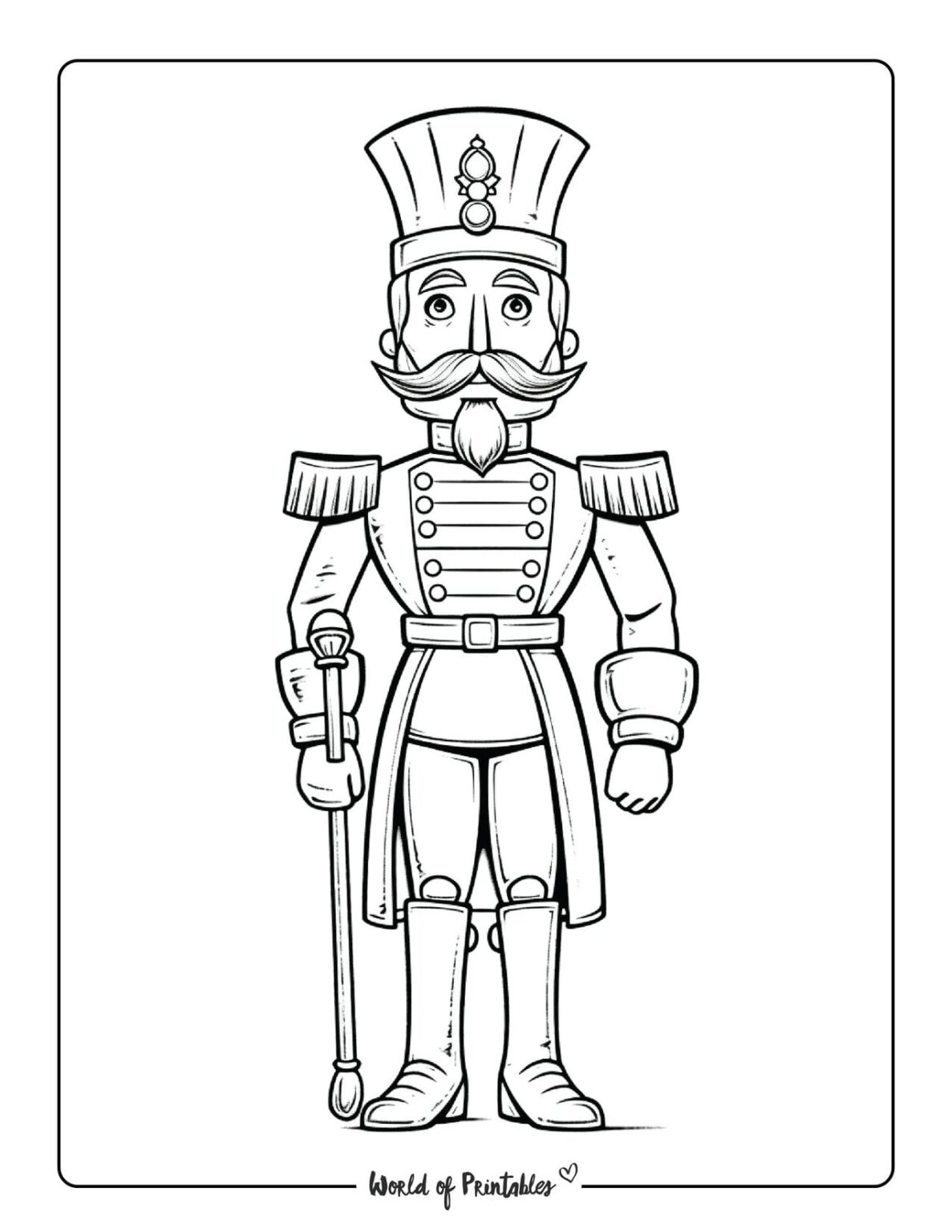 Nutcracker Coloring Pages - World of Printables