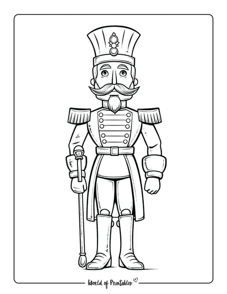 Nutcracker Coloring Pages - World of Printables