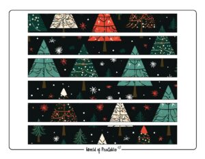 Printable Christmas Paper Chain - World of Printables