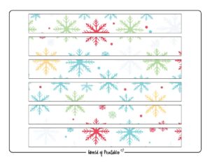 Printable Christmas Paper Chain - World of Printables