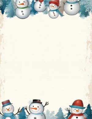 300 Free Christmas Borders - World of Printables