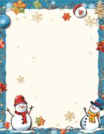 300 Free Christmas Borders - World of Printables