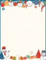 300 Free Christmas Borders - World of Printables