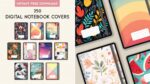 Goodnotes Notebook Covers | 250 Free Planner Covers - World of Printables