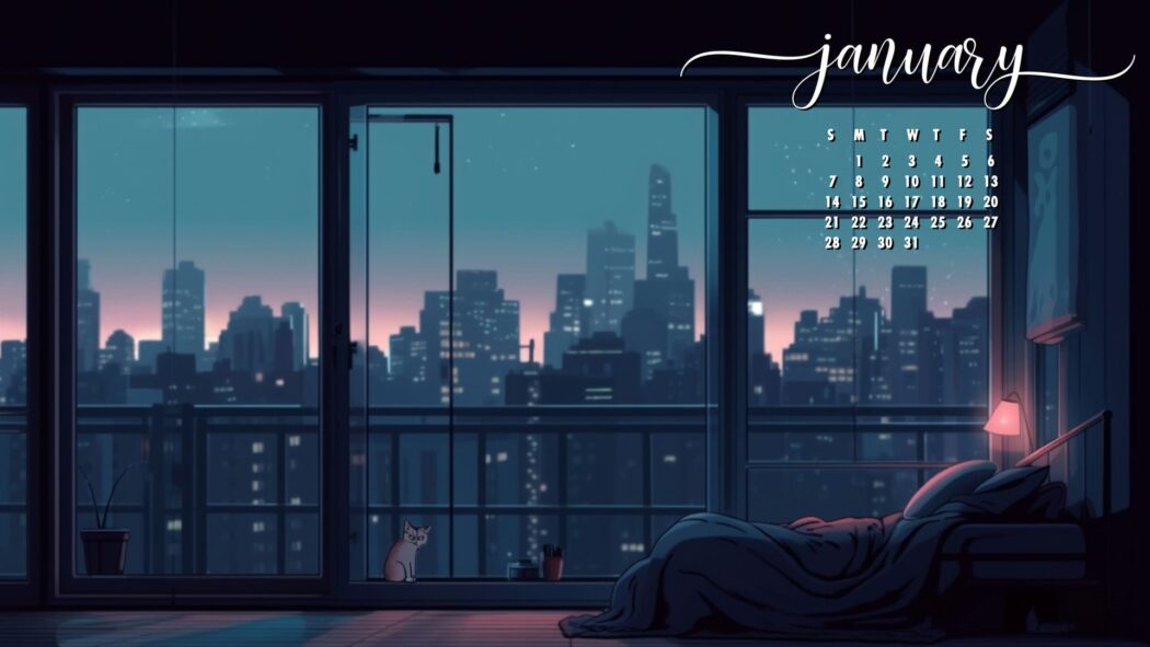 January Wallpaper | 100 Best Desktop & Phone Backgrounds - World of ...