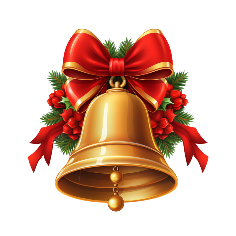 Christmas Bell Clipart - World of Printables