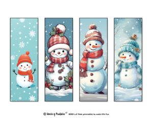 Christmas Bookmarks | 150 Free Printables - World of Printables