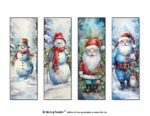 Christmas Bookmarks | 150 Free Printables - World of Printables