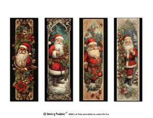 Christmas Bookmarks | 150 Free Printables - World of Printables