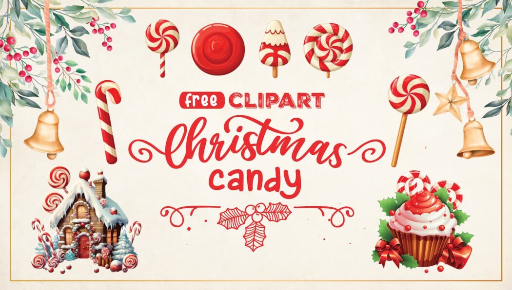 Christmas Candy Clipart - World of Printables
