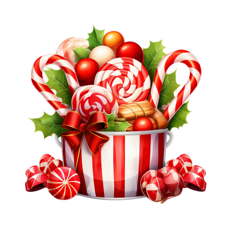 Christmas Candy Clipart - World of Printables
