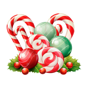 Christmas Candy Clipart - World of Printables