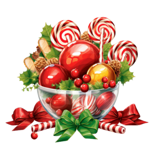 Christmas Candy Clipart - World of Printables
