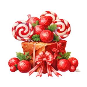 Christmas Candy Clipart - World of Printables