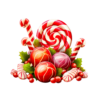 Christmas Candy Clipart - World of Printables