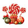 Christmas Candy Clipart - World of Printables