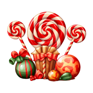 Christmas Candy Clipart - World of Printables