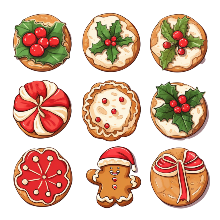 Christmas Cookie Clipart - World of Printables