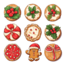 Christmas Cookie Clipart - World of Printables