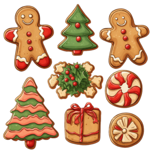 Christmas Cookie Clipart - World of Printables