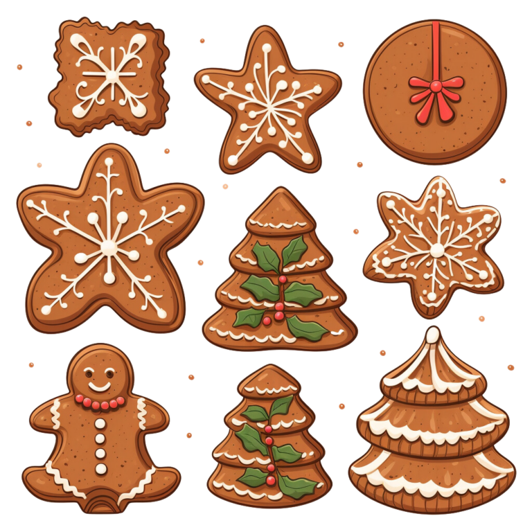 Christmas Cookie Clipart - World of Printables