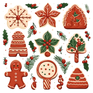 Christmas Cookie Clipart - World of Printables