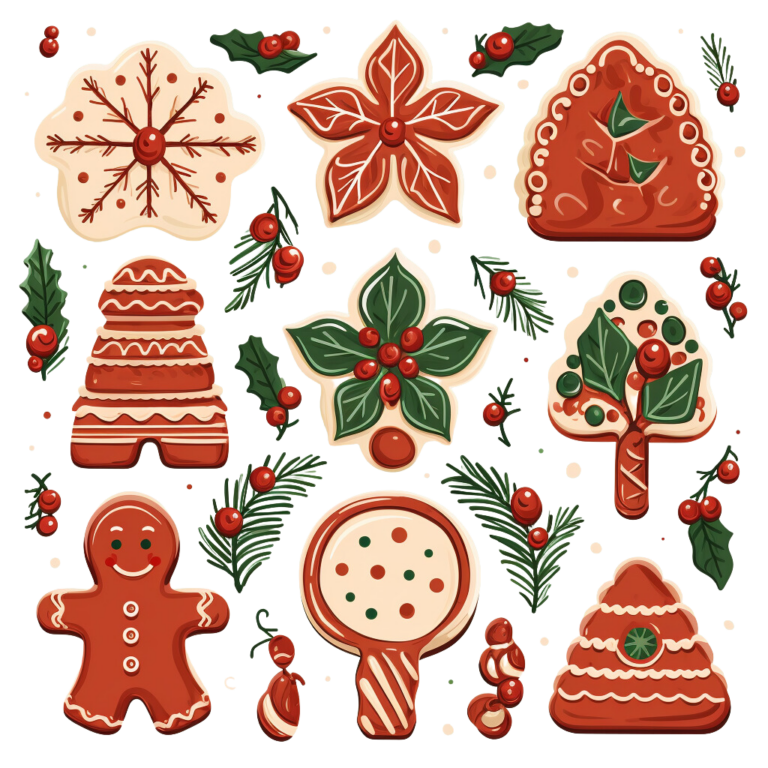 Christmas Cookie Clipart - World of Printables