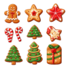 Christmas Cookie Clipart - World of Printables