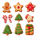 Christmas Cookie Clipart - World of Printables