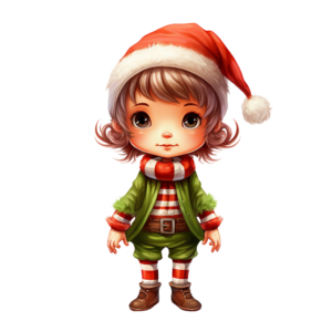 Christmas Elf Clipart - World of Printables