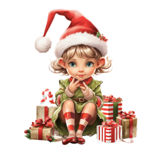 Christmas Elf Clipart - World of Printables