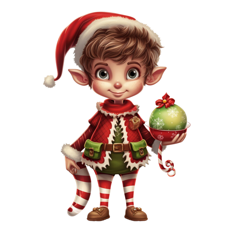 Christmas Elf Clipart - World of Printables
