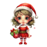Christmas Elf Clipart - World of Printables