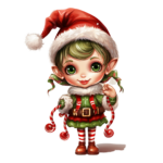 Christmas Elf Clipart - World of Printables
