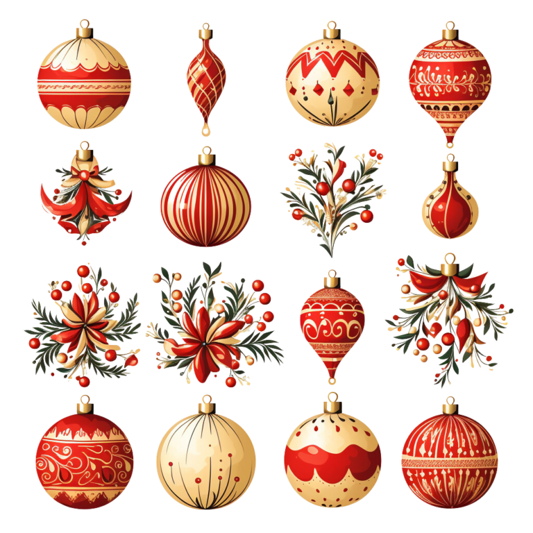 Christmas Ornament Clipart - World of Printables