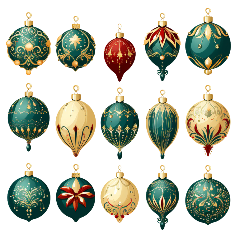 Christmas Ornament Clipart - World of Printables
