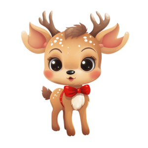 Christmas Reindeer Clipart - World of Printables