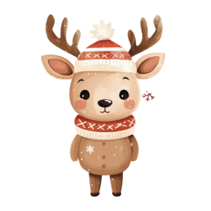 Christmas Reindeer Clipart - World of Printables